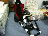 JEMBA Tony's Hawaii Blog: Project PVC Racing Cockpit